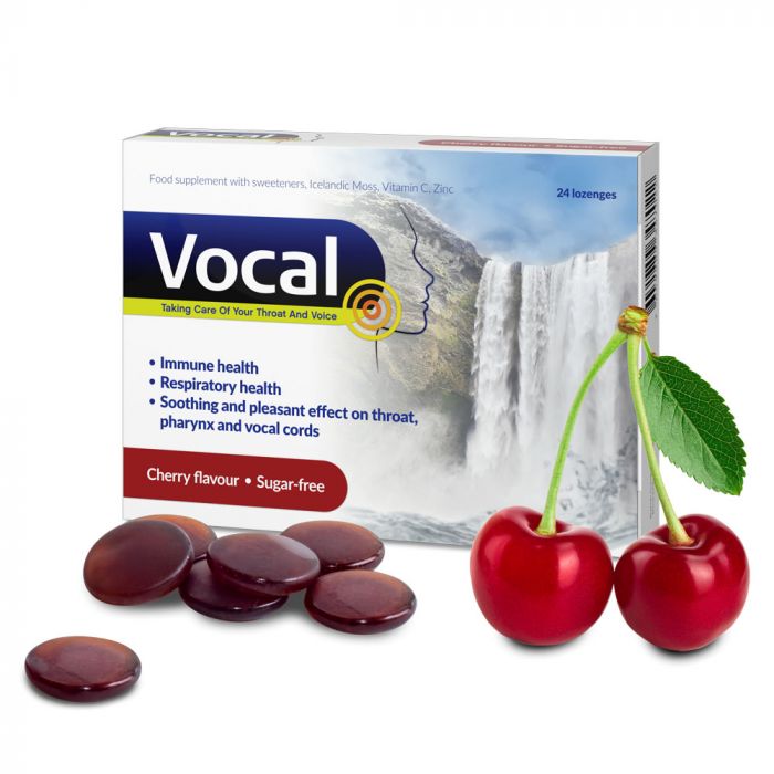 VOCAL SZOPOGATO TABLETTA CSERESZNYE 24X - PATIKATT - Patika egy kattintásra