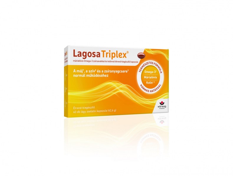 Lagosa Triplex® Máriatövis + Omega 3 Kapszula 40x - PATIKATT - Patika ...